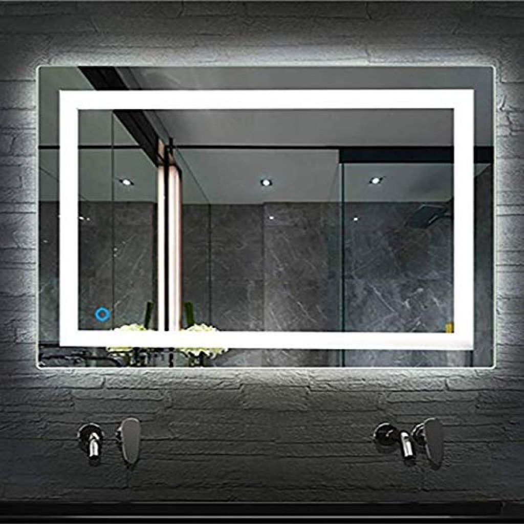 Baño Vanity Led Espejo de baño Inteligente con luz Colgante de Pared ...